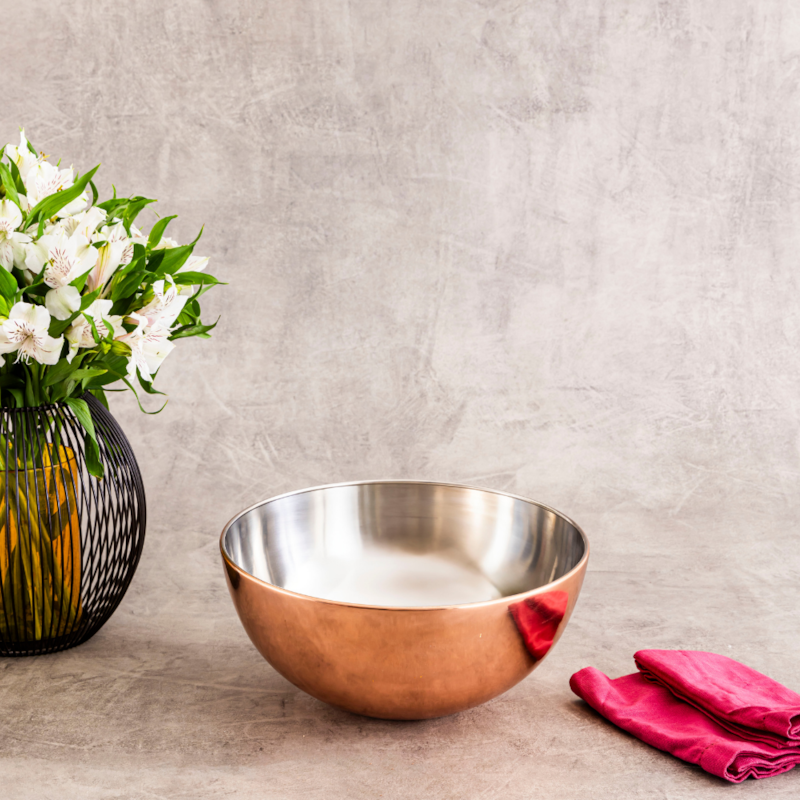 CIRCULO TIGELA INOX BRONZE 28CM PBW - Pinheirense